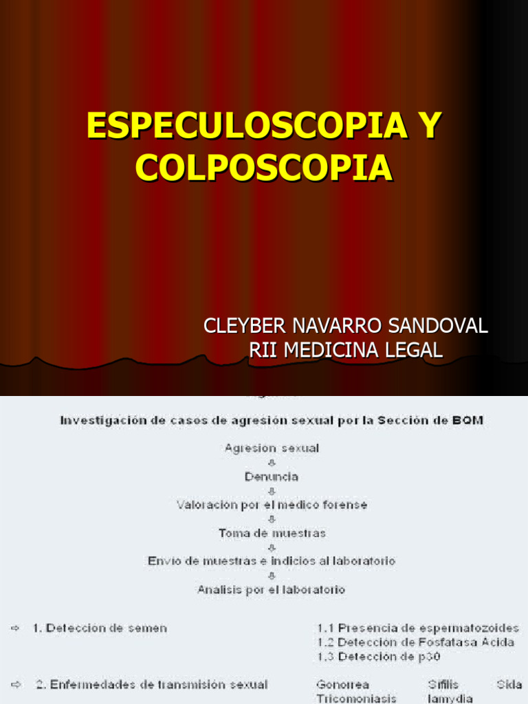 EXAMEN DE ESPECULOSCOPÍA VAGINAL 2009 Dicliflor | PDF | Vagina | Labios