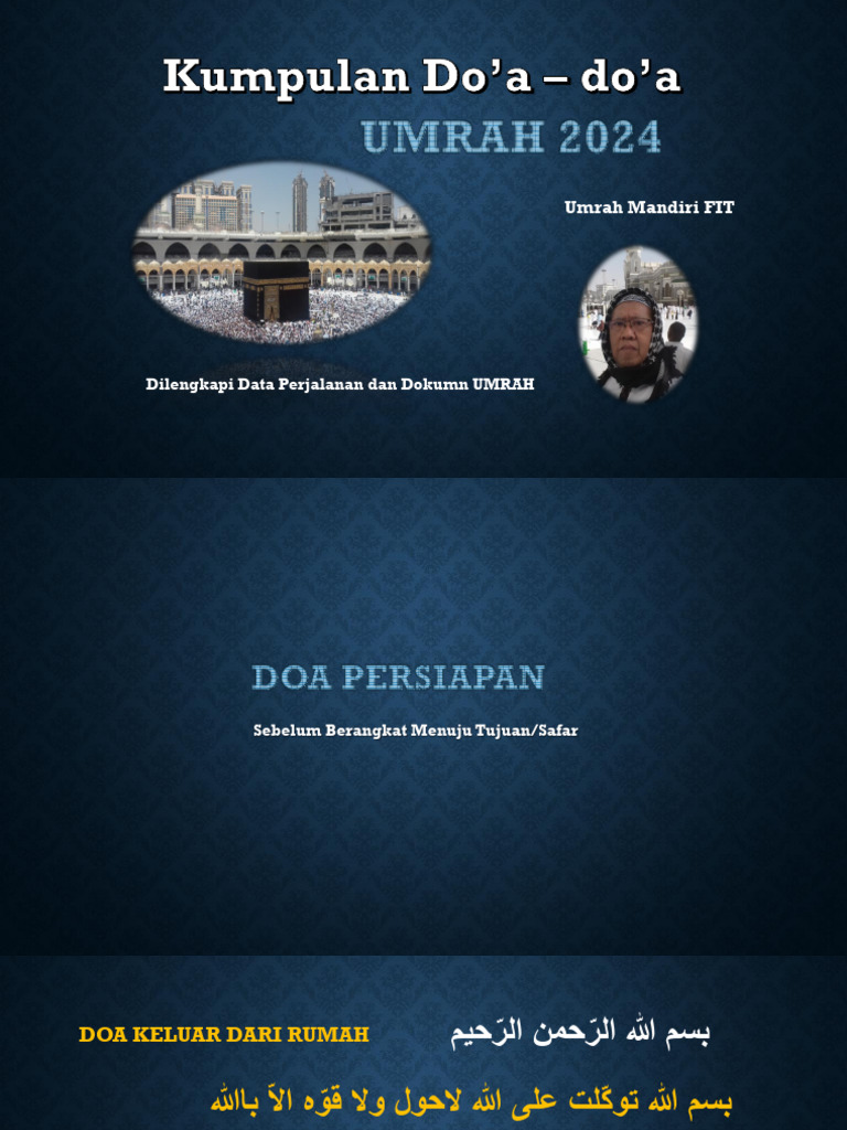 Panduan Do'a Umrah Ctkcolor | PDF