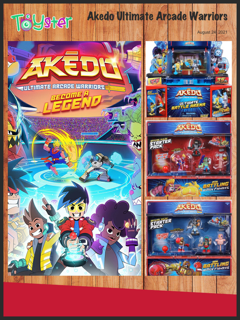 Akedo Ultimate Arcade Warriors Guide | PDF