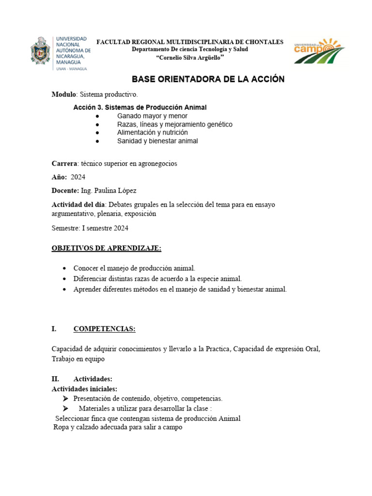 Boa 3 Sistema Productivo-1 | PDF | Maestros