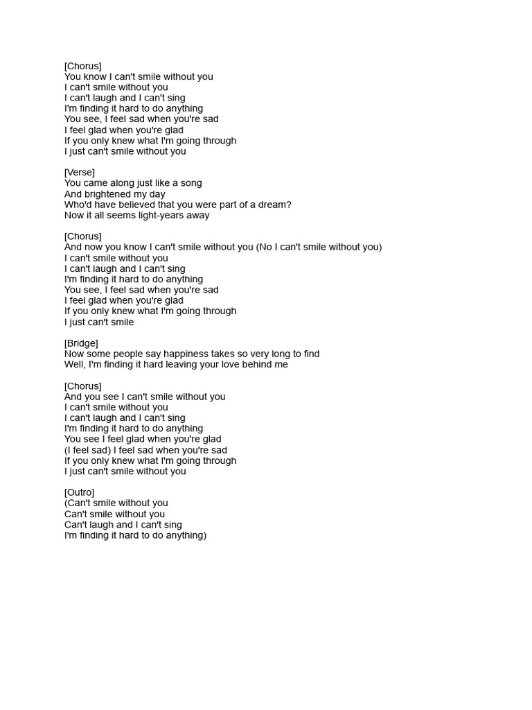 Chorus | PDF | Poetry