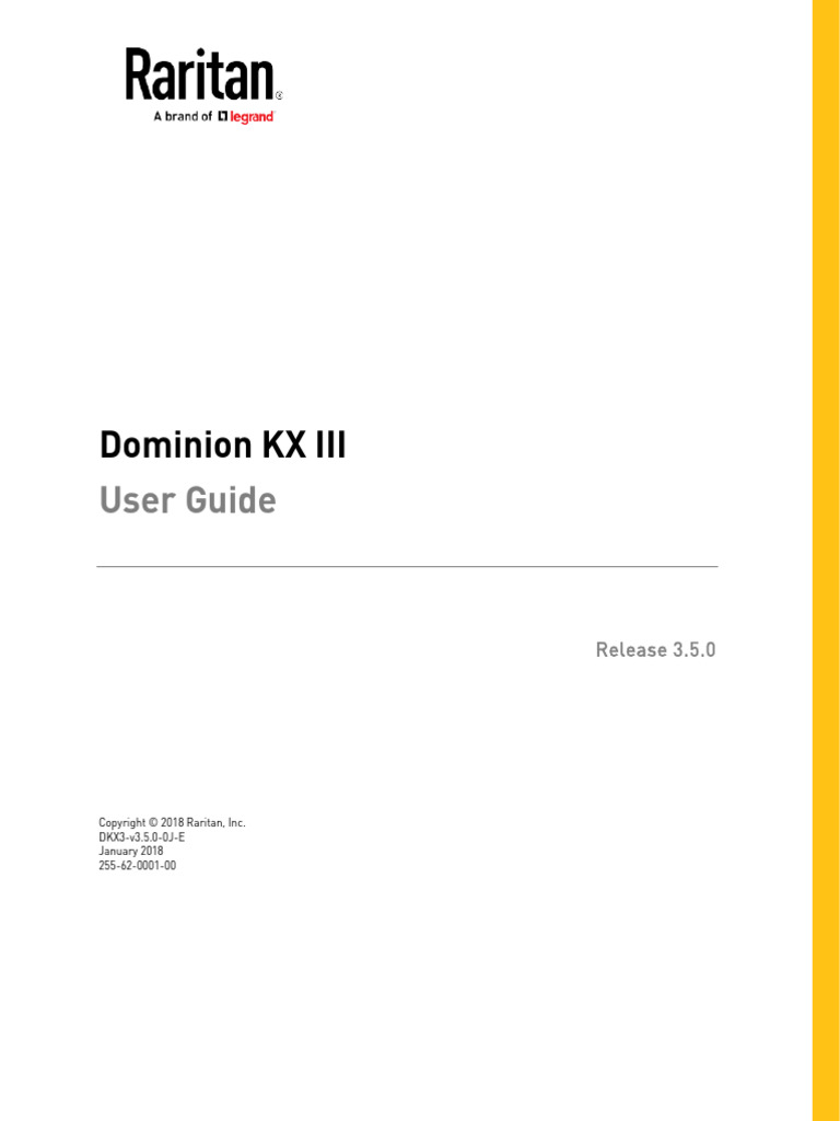 KXIIIUserGuide-v3 5 0 | PDF | Command Line Interface | Public Key Certificate