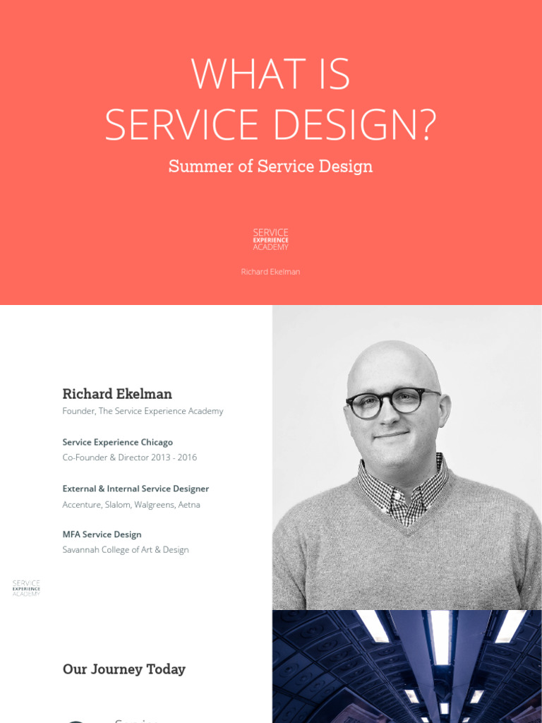 Whatisservicedesignmay 2017 170518200822 | PDF | Innovation | Strategic ...