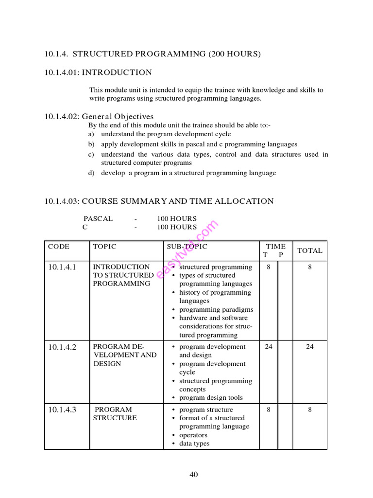 Structured Programing Pdf Control Flow Computer Programming