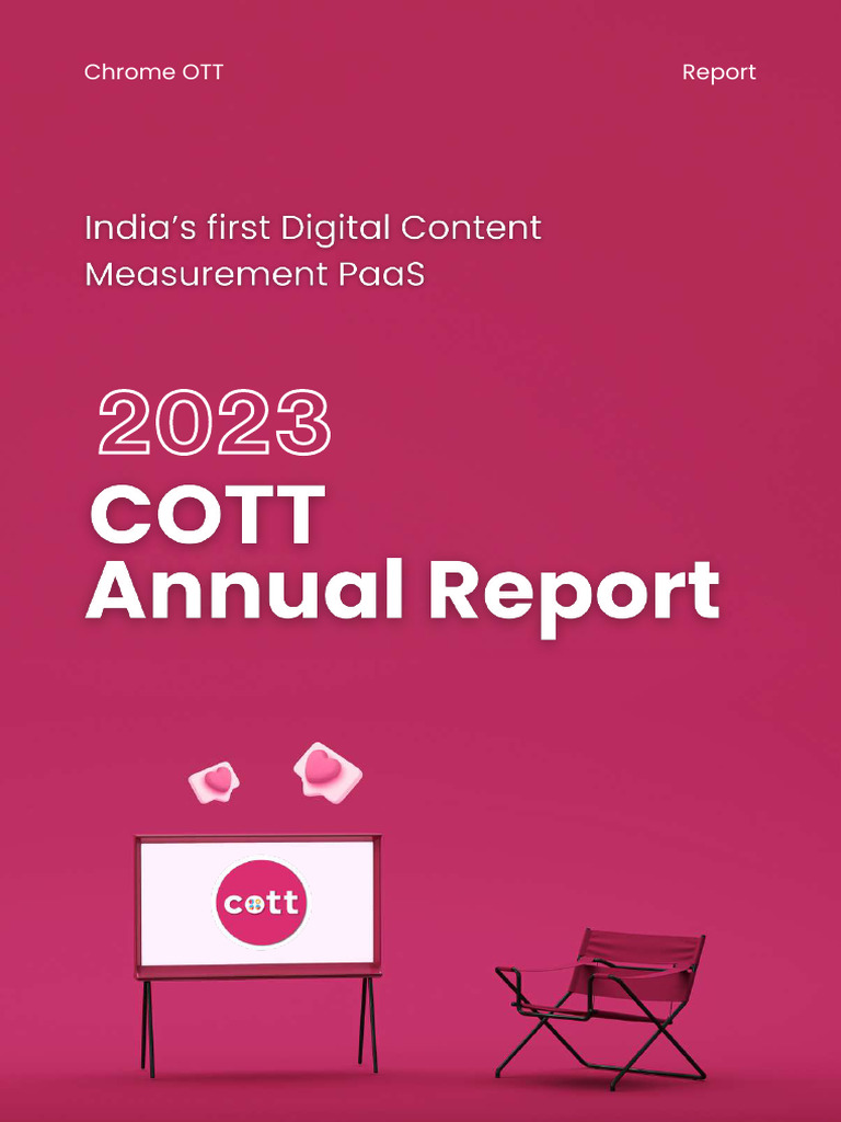 COTT Annual Report - 2023 | PDF | Video On Demand | Mobile App