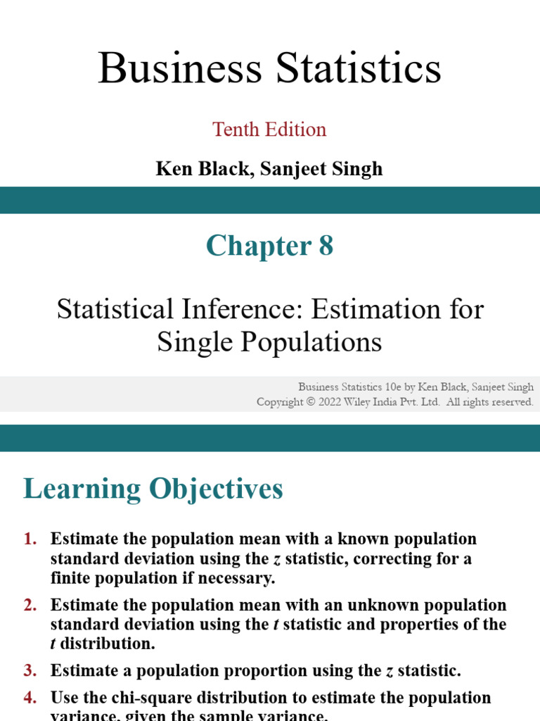Estimation - Openboard | PDF | Standard Deviation | Estimator