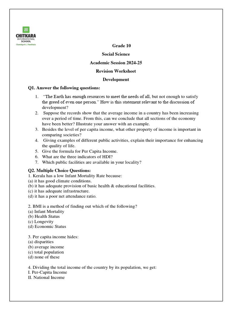 Resource 20240509150355 Grade 10 Revision Worksheets of pt-1 Social ...