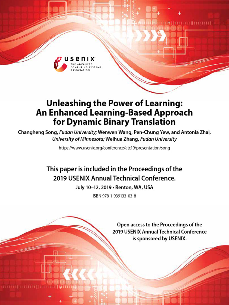 Unleashing The Power of Learning An Enhanced Learning Based Approach For Dynamic Binary ...