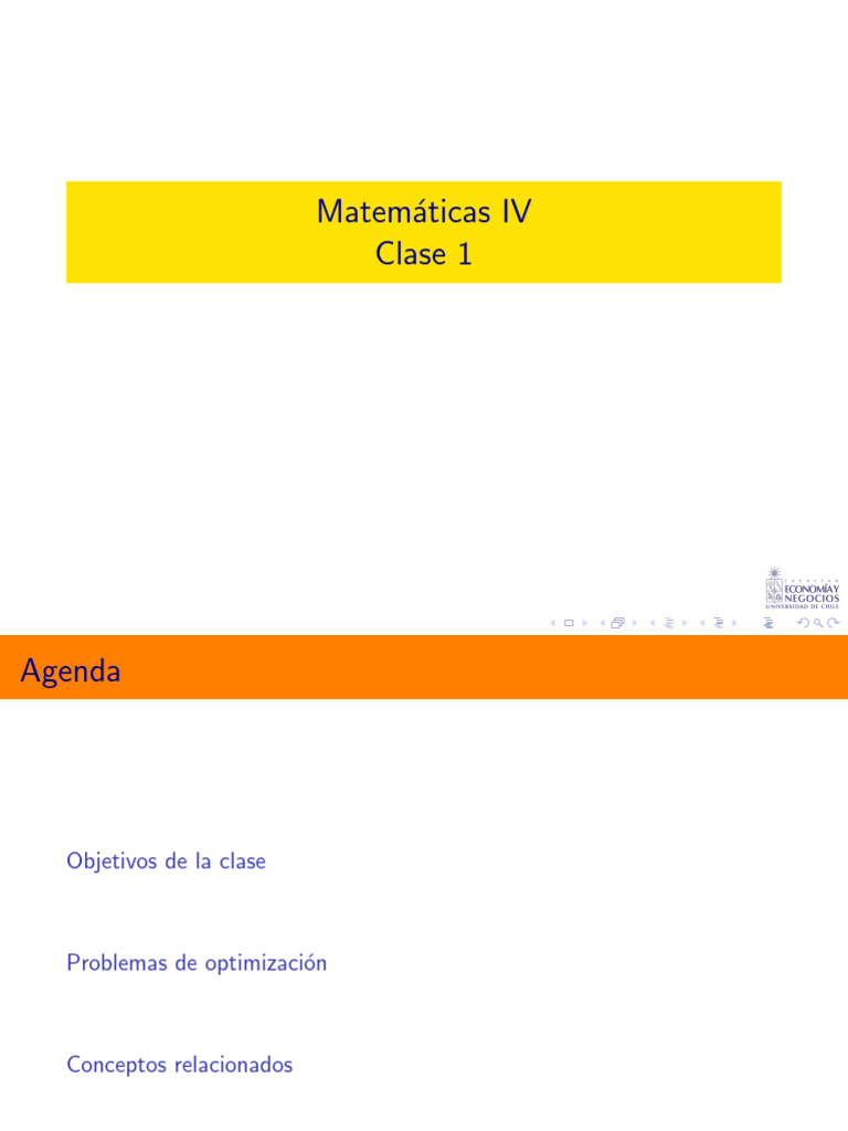 Clase 1 M4 | PDF | Optimización Matemática | Función (Matemáticas)