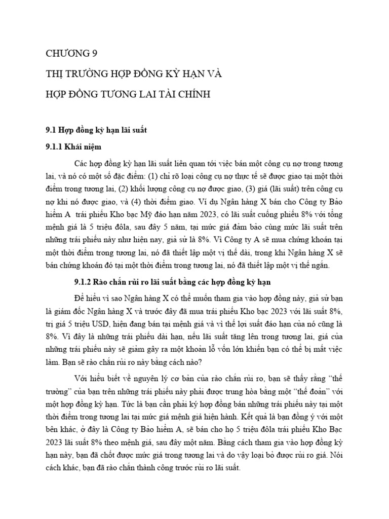 CH9 HĐỒNG TLAI | PDF