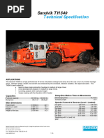 Sandvik LH621 Loader Technical Specs | PDF