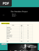 The Outsiders - Chapter 1 | PDF | Narration