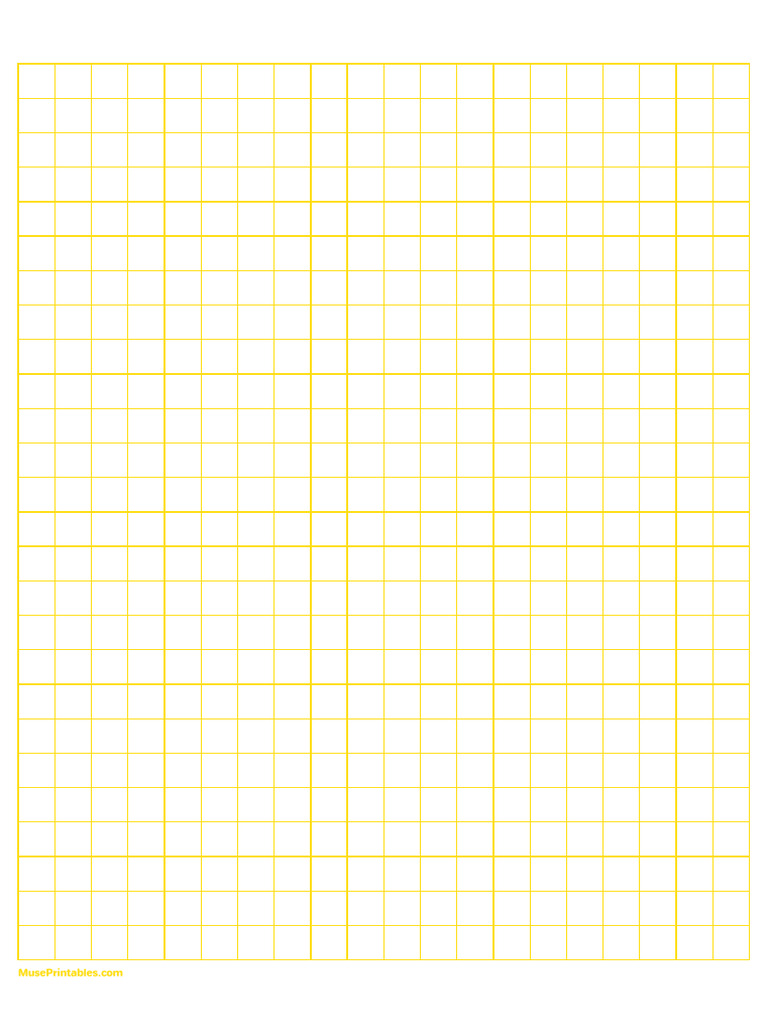 1 CM Yellow Graph Paper A4 Watermarked | PDF