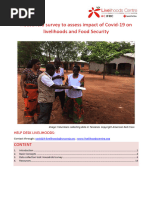 USDA 6-Item Food Security Screen | PDF | Food Security