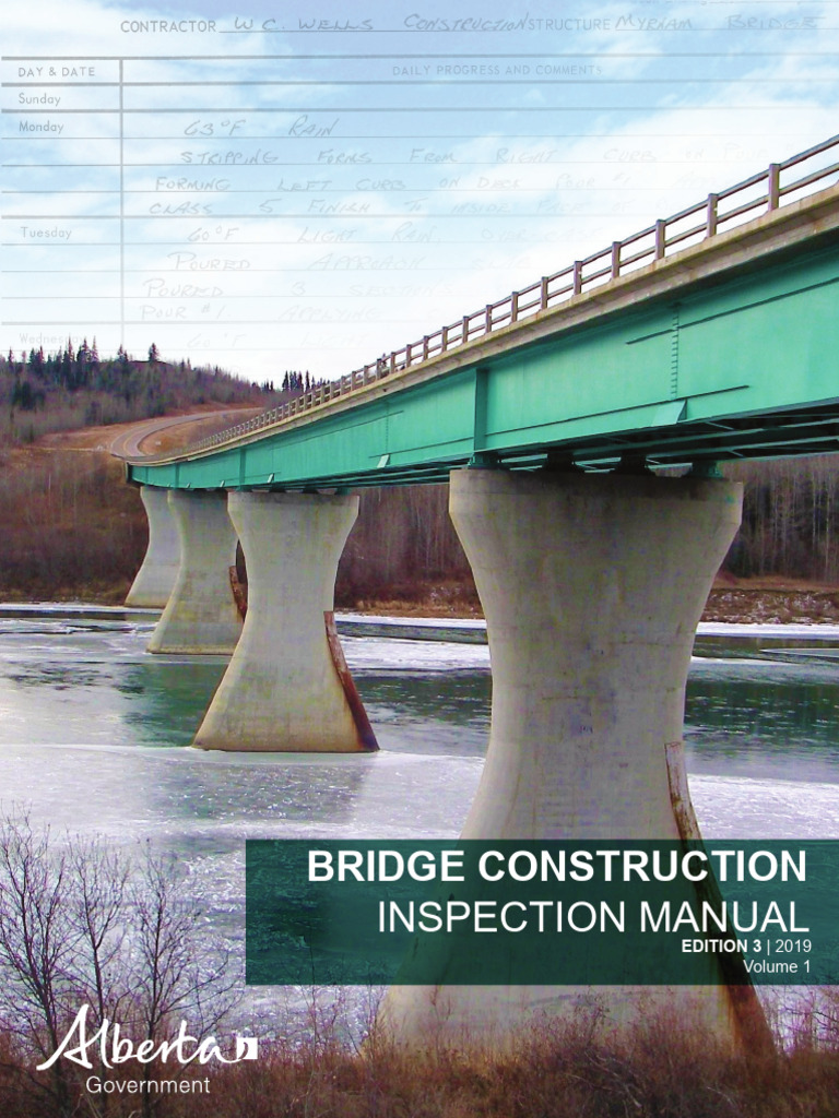 Bridge Construction - Inspection Manual - VOL1 | PDF | Quality ...