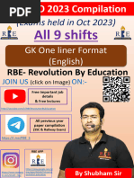RBE States Static GK Ebook (Eng) | PDF | Technology & Engineering