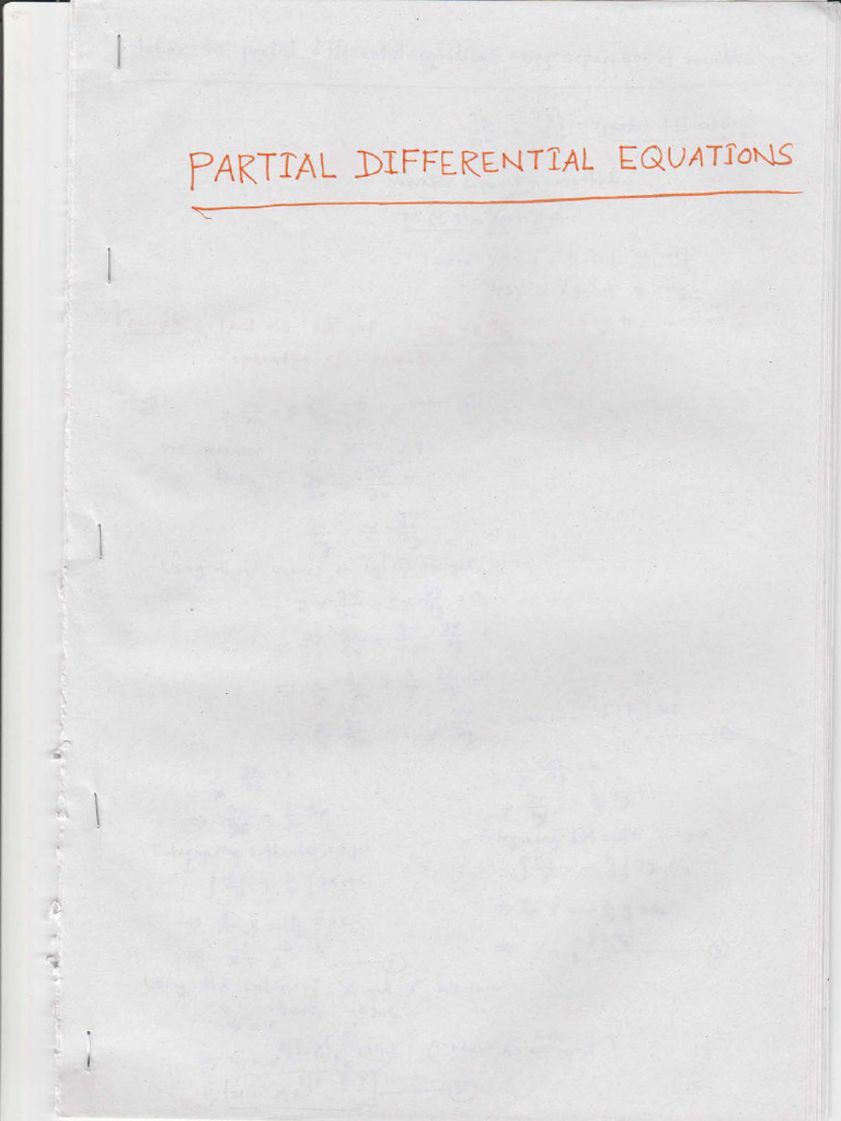 DIFFERENTIAL-EQUATIONS- | PDF