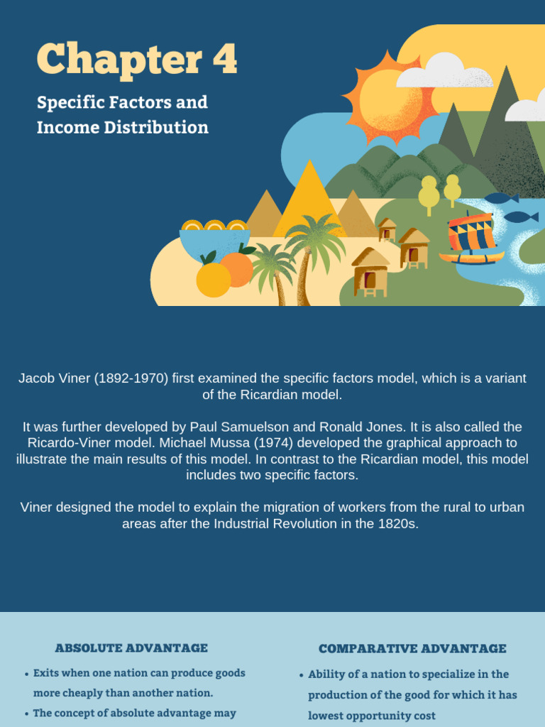 Trade Ch4 29 Aug | PDF | Labour Economics | Comparative Advantage