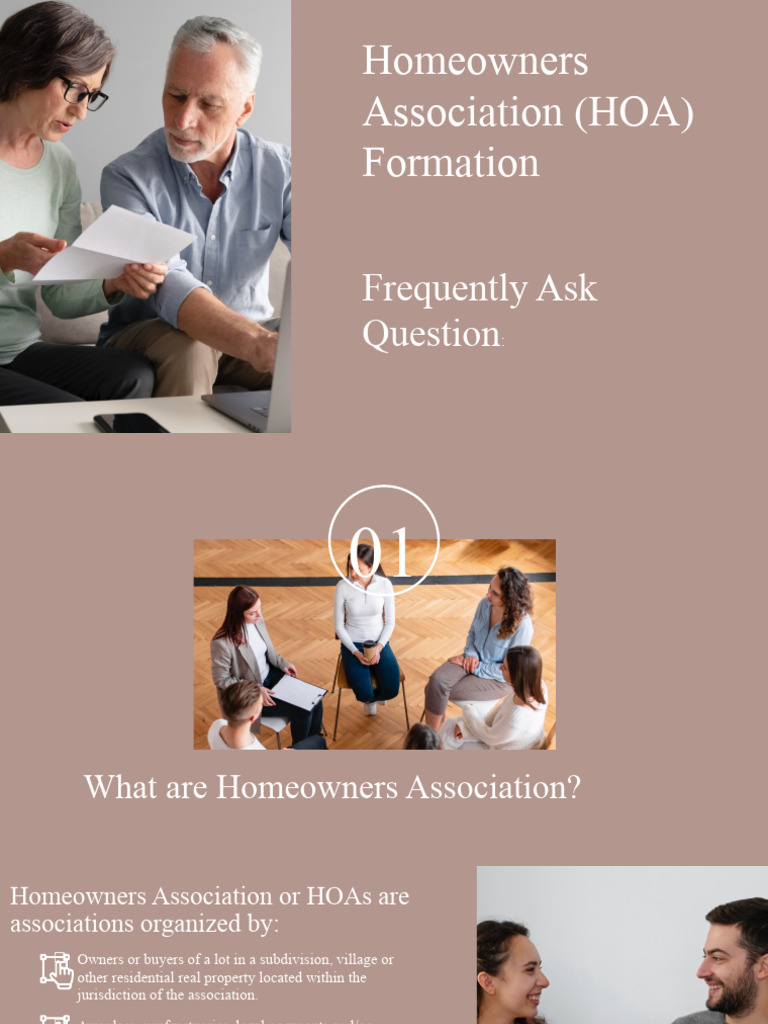 HOA Formation and Responsibilities Guide | PDF | Private Law | Common Law