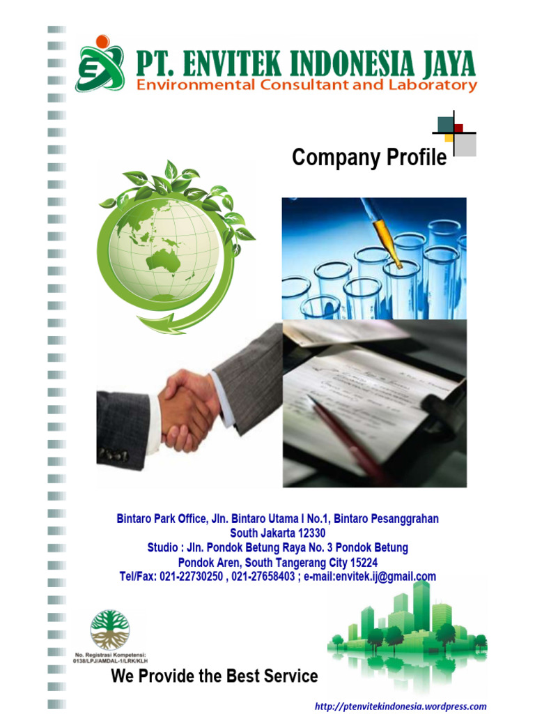 English Version of New ComPro PT Envitek 2020 - 220614 - 082931 - Removed | PDF | Jakarta | Business