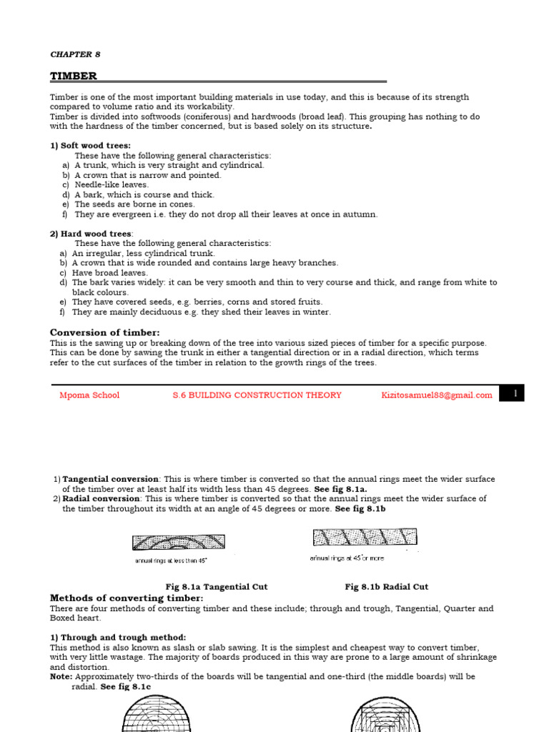 Building Construction Theory 2 Notes | PDF | Roof | Lumber