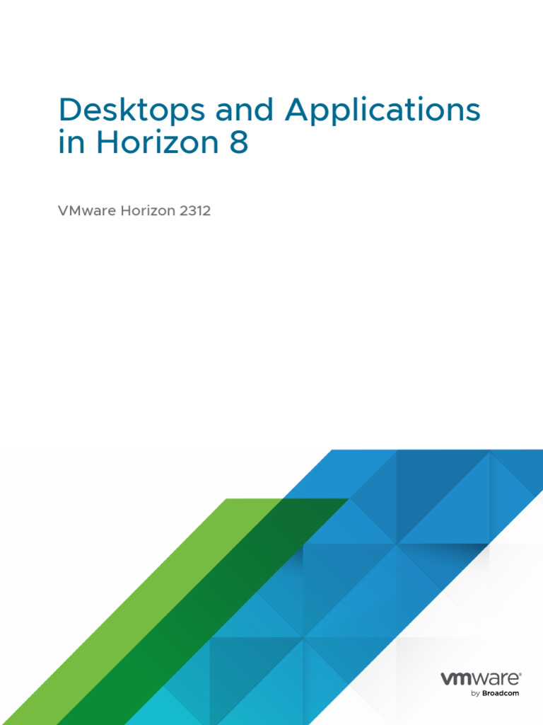 VMware Horizon 8 Lab Guide | PDF | Remote Desktop Services | Virtual Machine