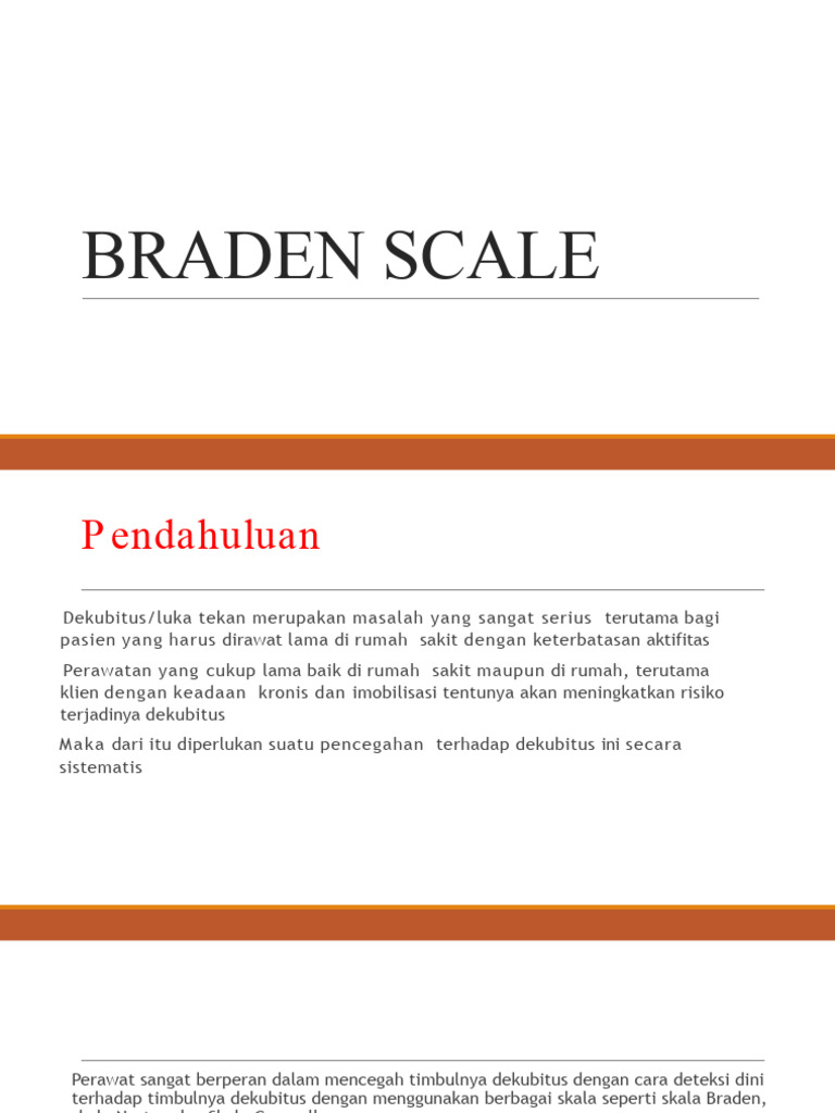 Braden Scale Ppt | PDF
