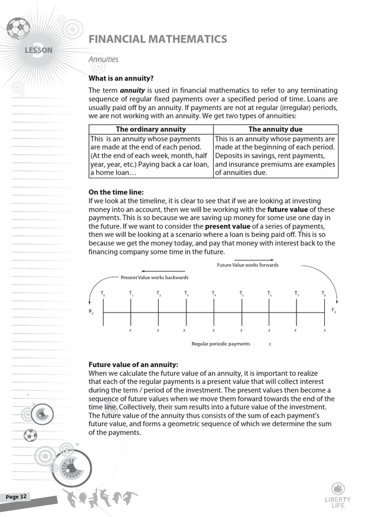 2aQF9bUTgr Financial-Maths Compressed | PDF | Present Value | Interest