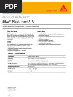 Sika Plastiment | PDF