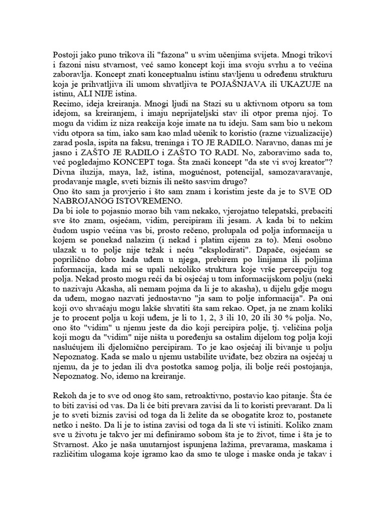 Dragi Moji Ko-Kreatori | PDF