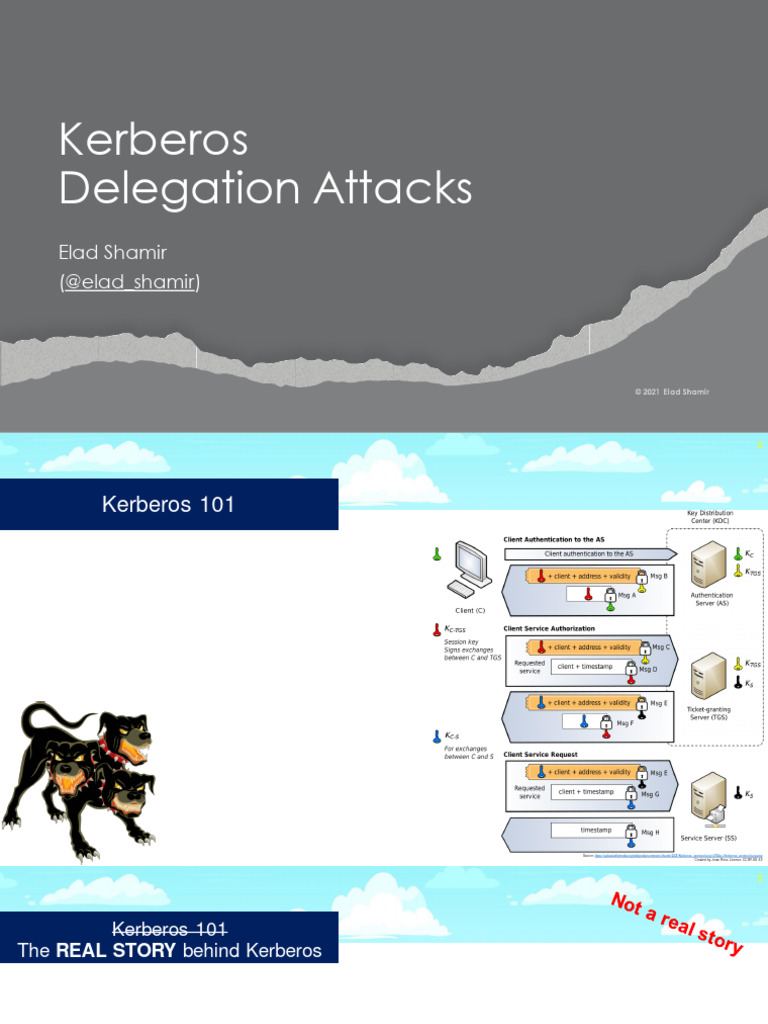 Constructing Kerberos Attacks with Delegation Primitives | PDF ...