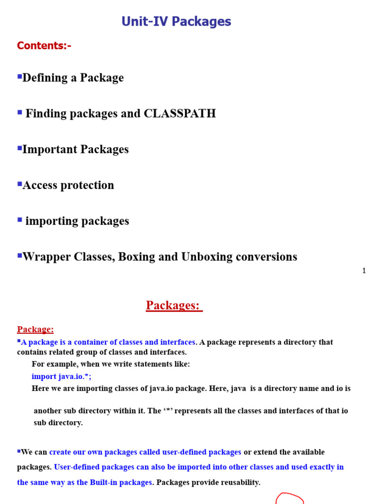 Final Unit-IV | PDF | Class (Computer Programming) | Data Type