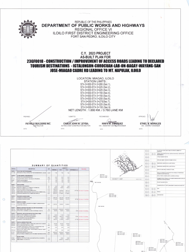23GF0018 Asbuilt | PDF