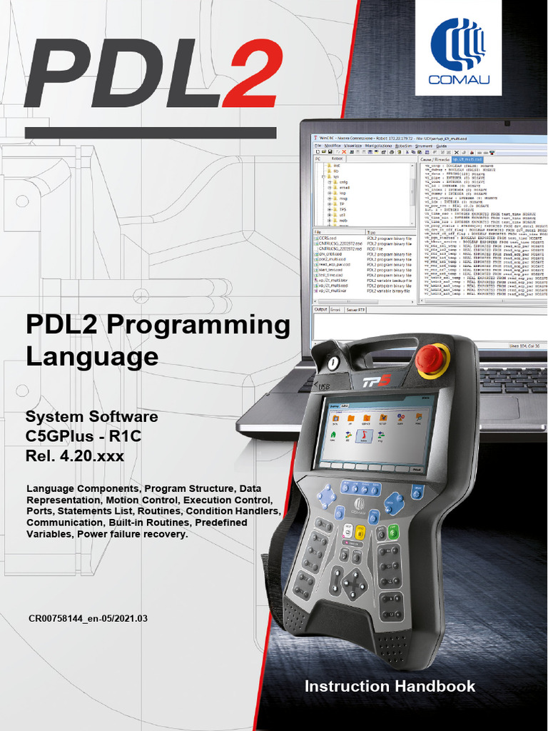 C5G Plus - PDL2 - Programing Language Manual | Download Free PDF | Parameter (Computer ...