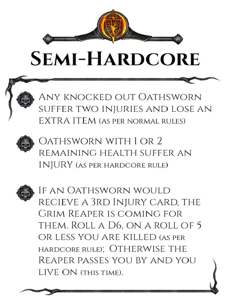 Semi-Hardcore Mode | PDF