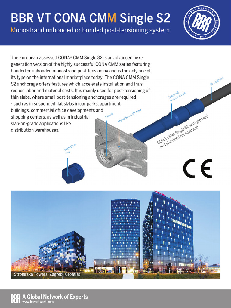 BBR VT Cona Cmmsingles2 Flyer Rev2 0420 | PDF | Prestressed Concrete | Concrete
