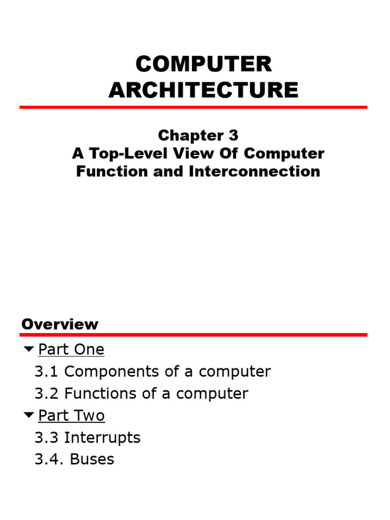Lec3 Chapter 3 PartOne | PDF | Central Processing Unit | Programming