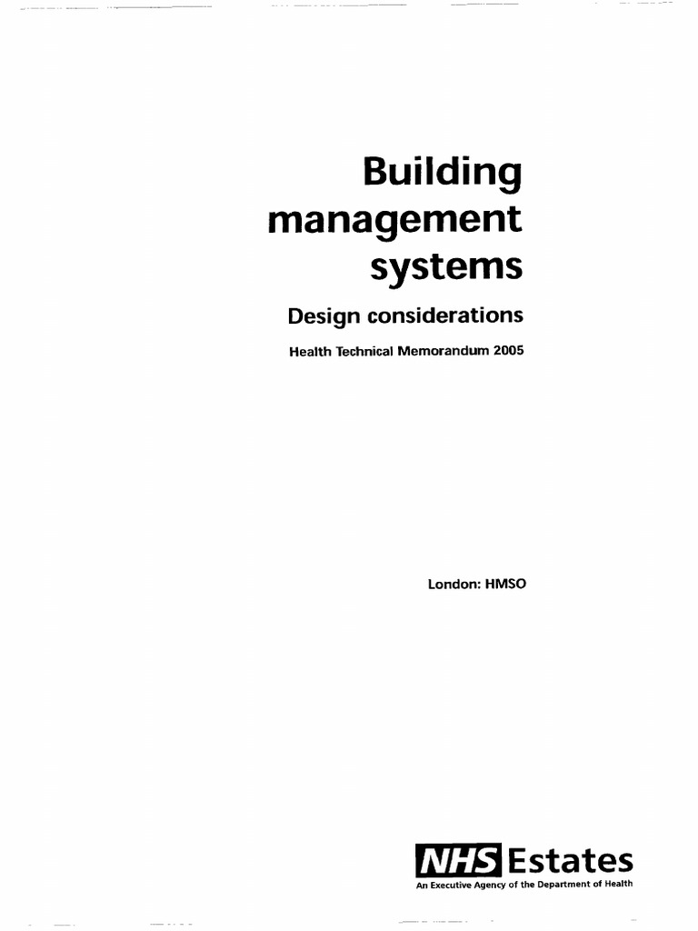 Building Management Systems Design Guide | PDF | Computer Network | Safety