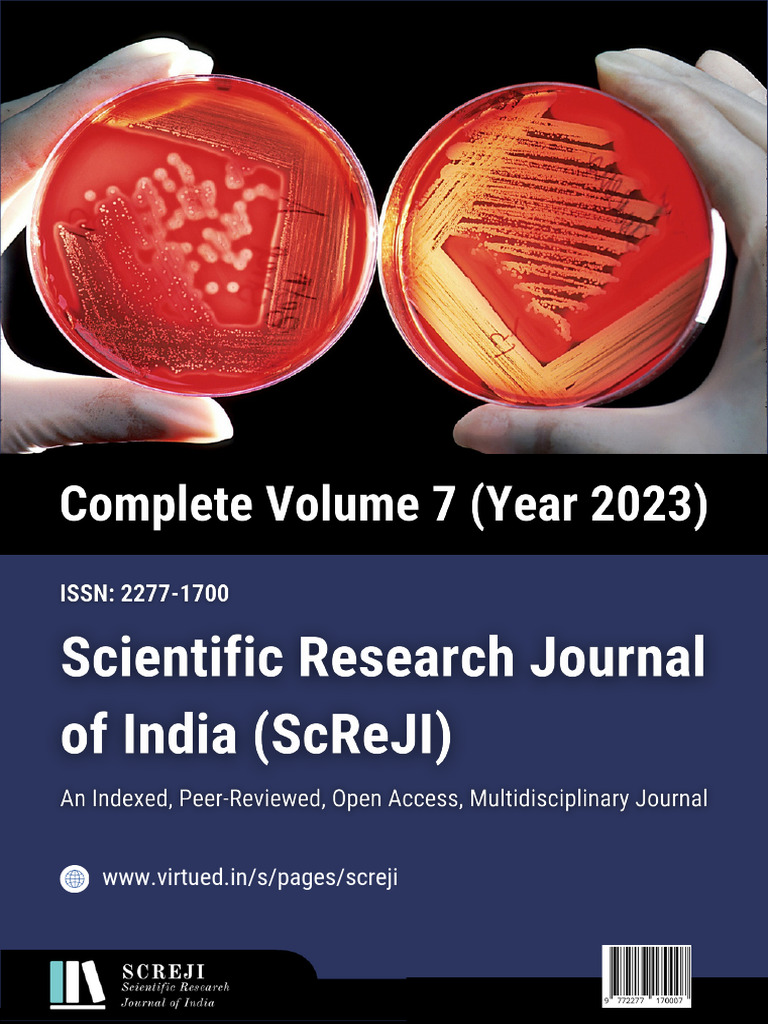 Scientific Research Journal of India SRJI ScReJi Complete Vol-7 2023 ...