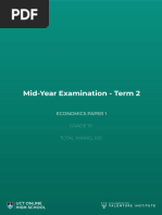 Grade 10 Term 3 Test 1.. | PDF | Mathematics