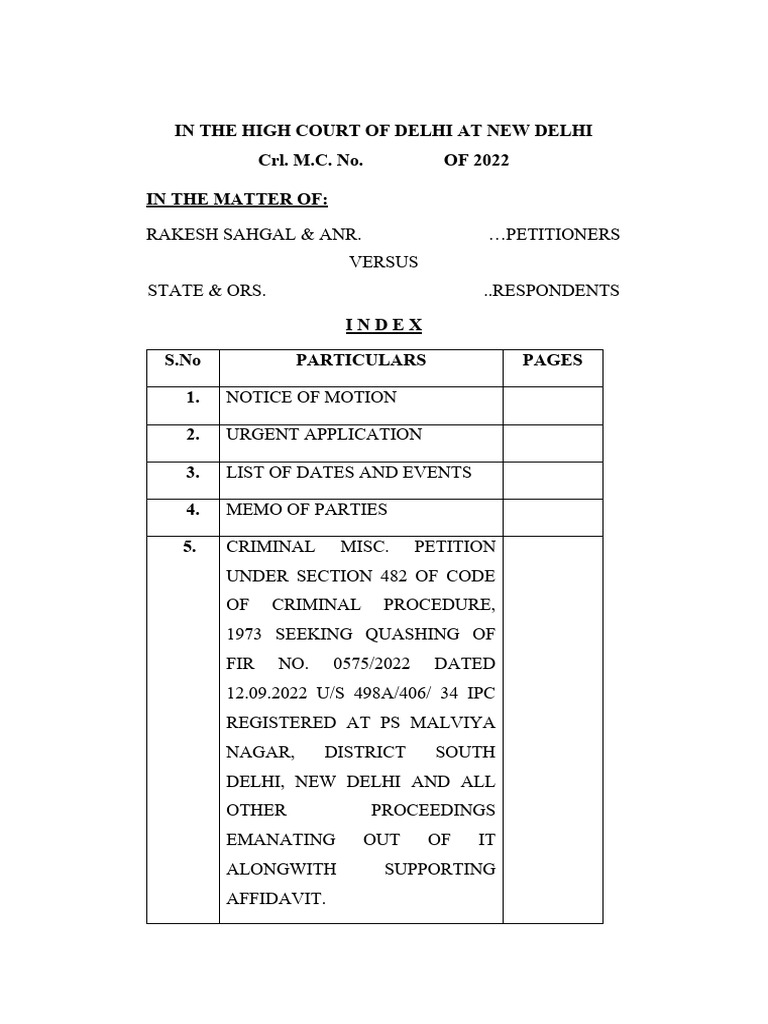 482 - Quashing | PDF | Affidavit | Criminal Procedure In South Africa 482 - Quashing | PDF | Affidavit | Criminal Procedure In South Africa