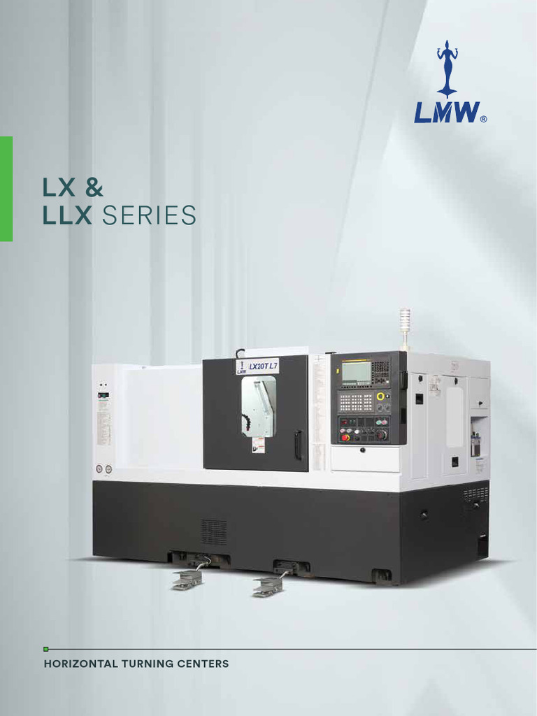 LX & LLX Series CNC Turning Centers | PDF | Numerical Control ...