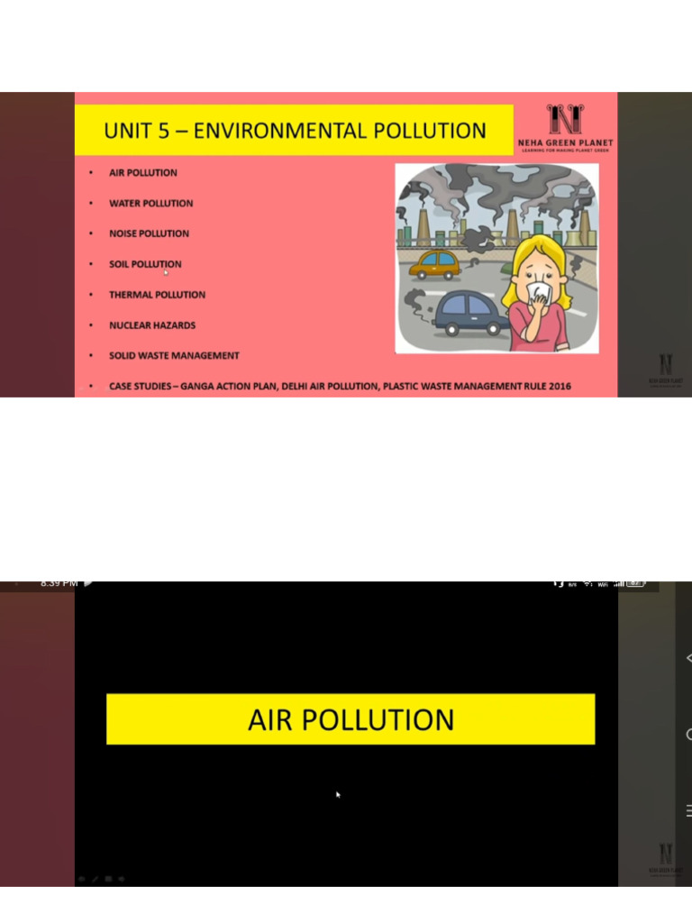 Environment pollution | PDF