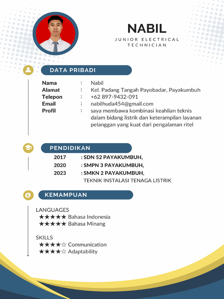 CV Nabil | PDF