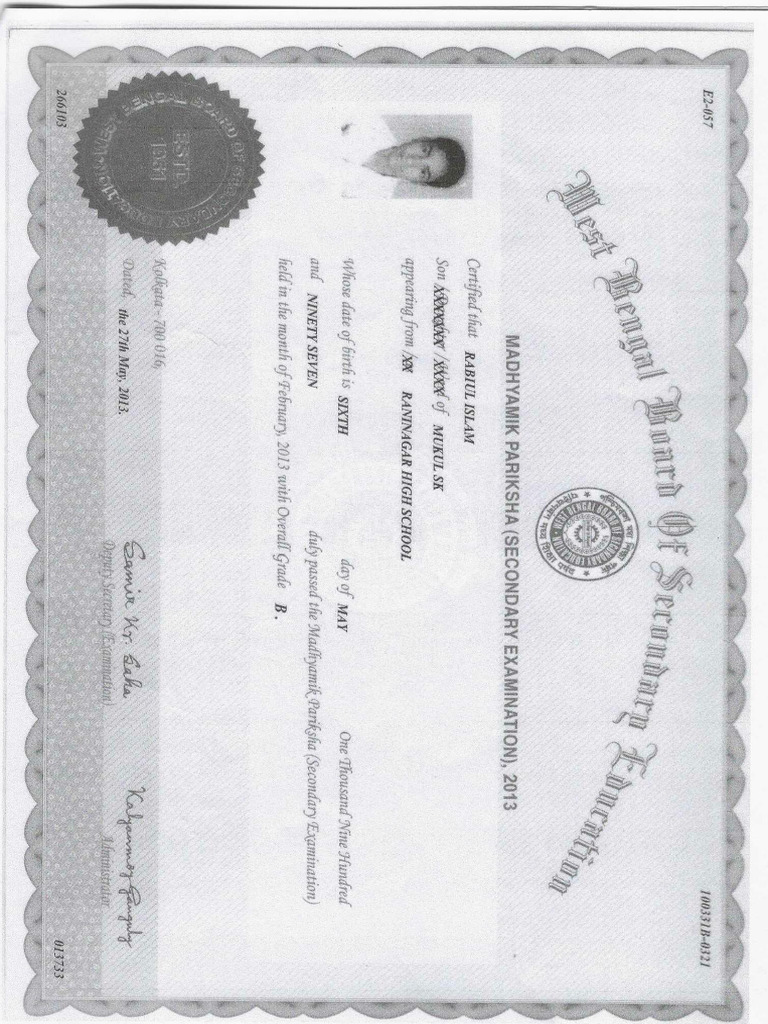 MP Certifecat | PDF