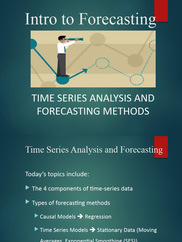 TimeSeries ForecastingIntro | PDF | Forecasting | Time Series