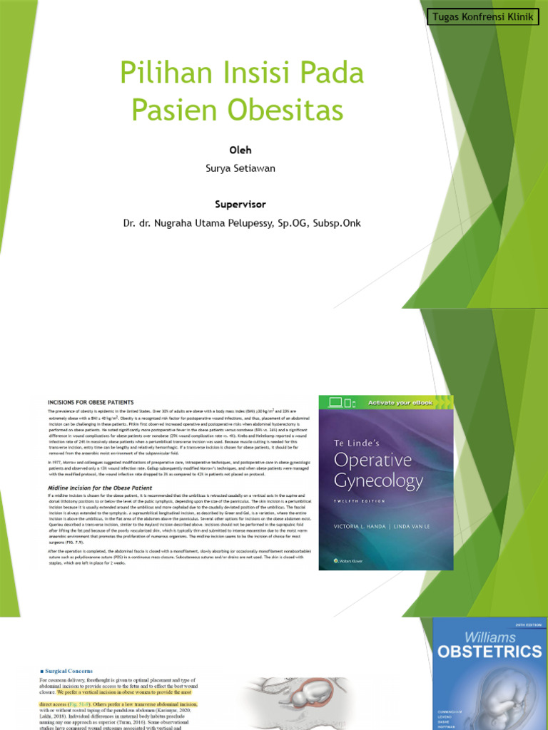 Tugas Konkli Jenis Insisi Pada Obesitas | PDF | Pengembangan Diri ...