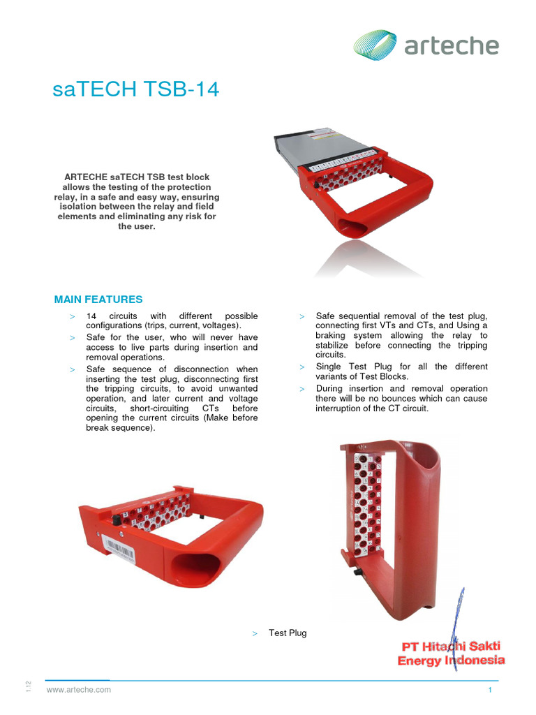 04 - Test Blocks - Catalogue | PDF | Electrical Connector | Relay