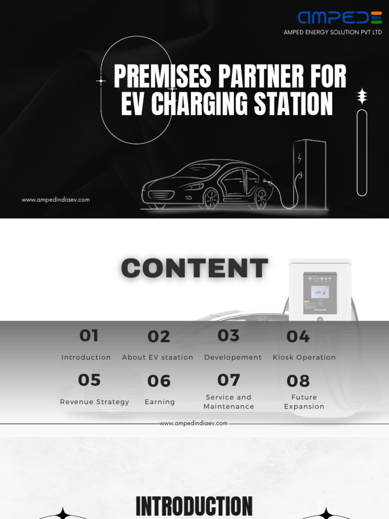 PREMISES PARTNER PPT | PDF | Electric Vehicle | Battery Charger