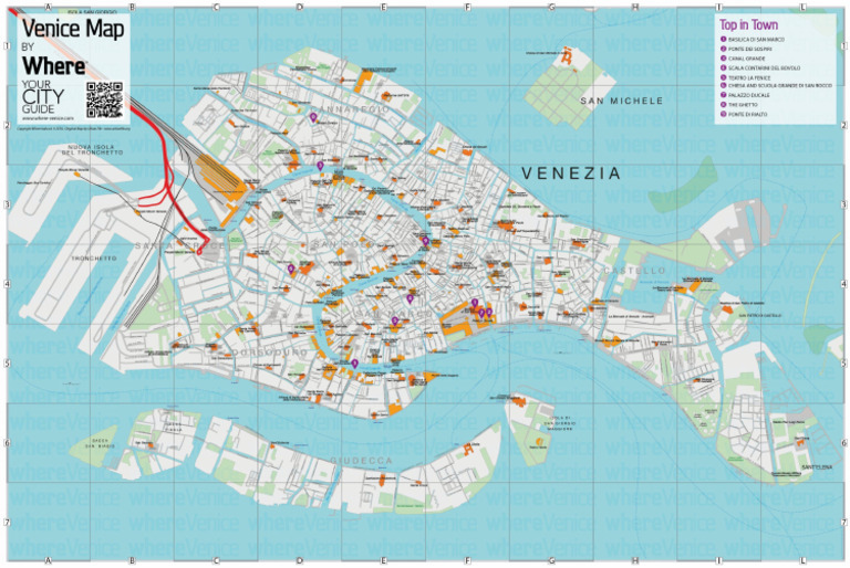 Venice Tourist Map PDF | PDF